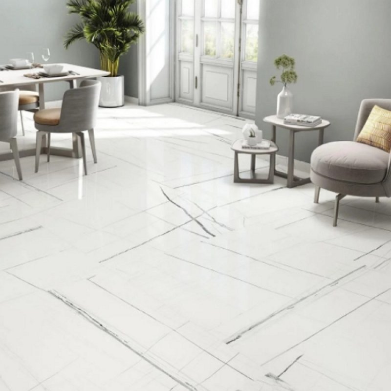 Керамічна плитка Baldocer Titanium Black Pulido Rectificado 80x80 - 902191